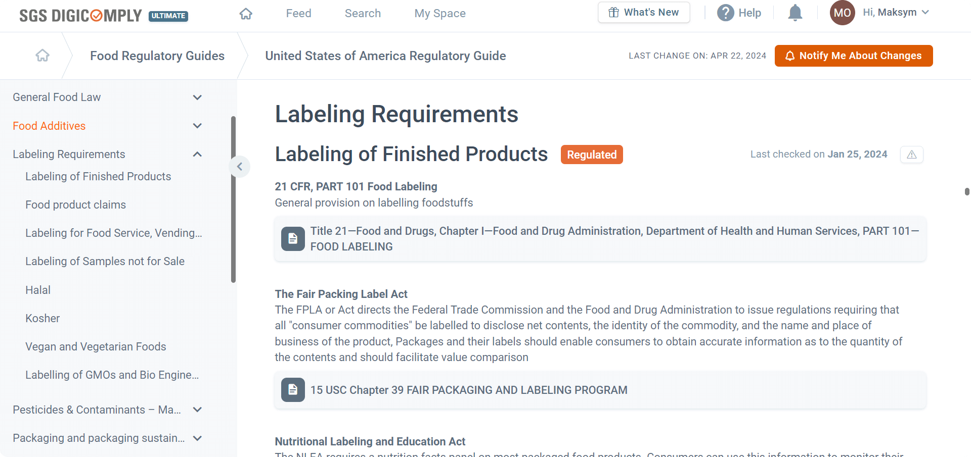 European Union Food Regulatory Guide - Competent Authorities